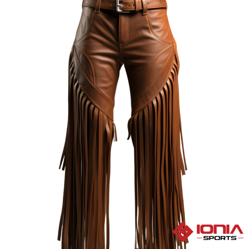 Women's Chaps With Fringe - Ionia Sports
