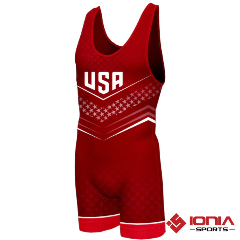 Cool Wrestling Singlet - Ionia Sports